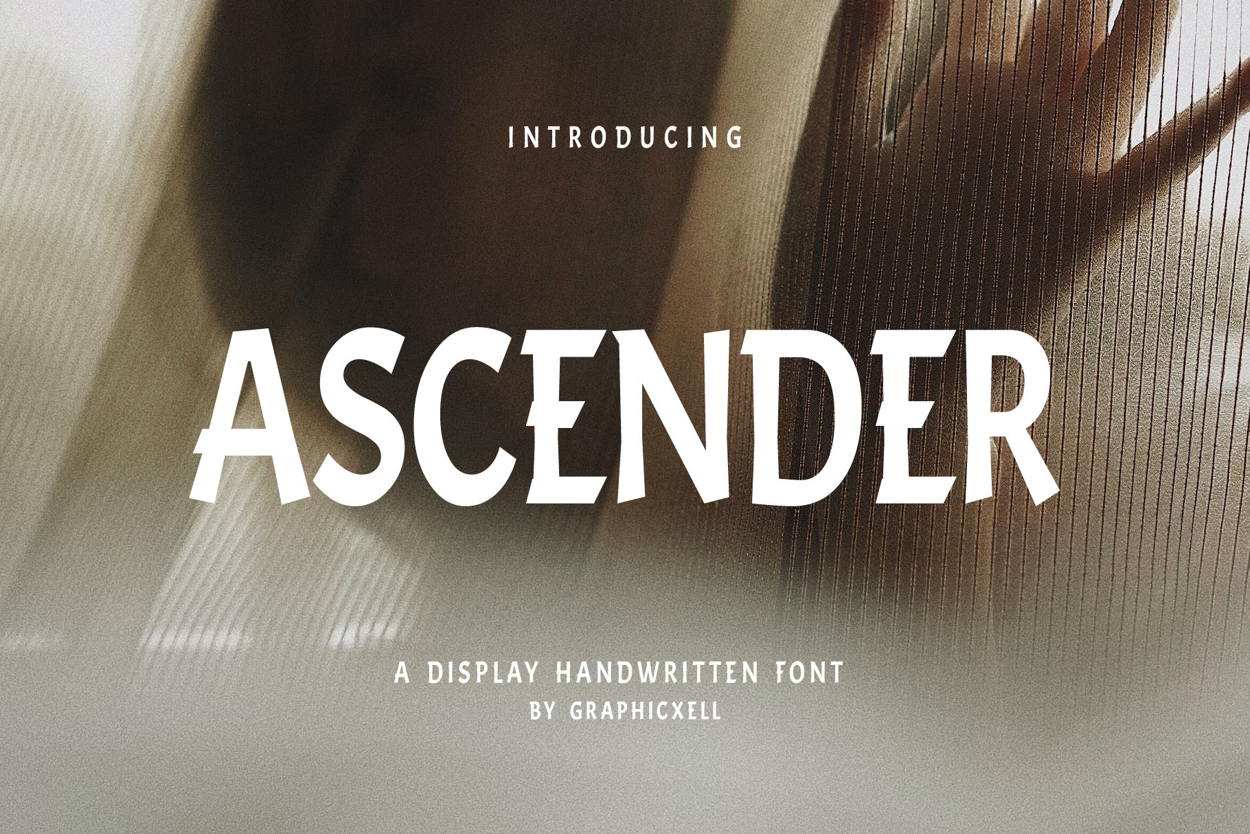 Ascender Sans Serif Font by Graphicxell