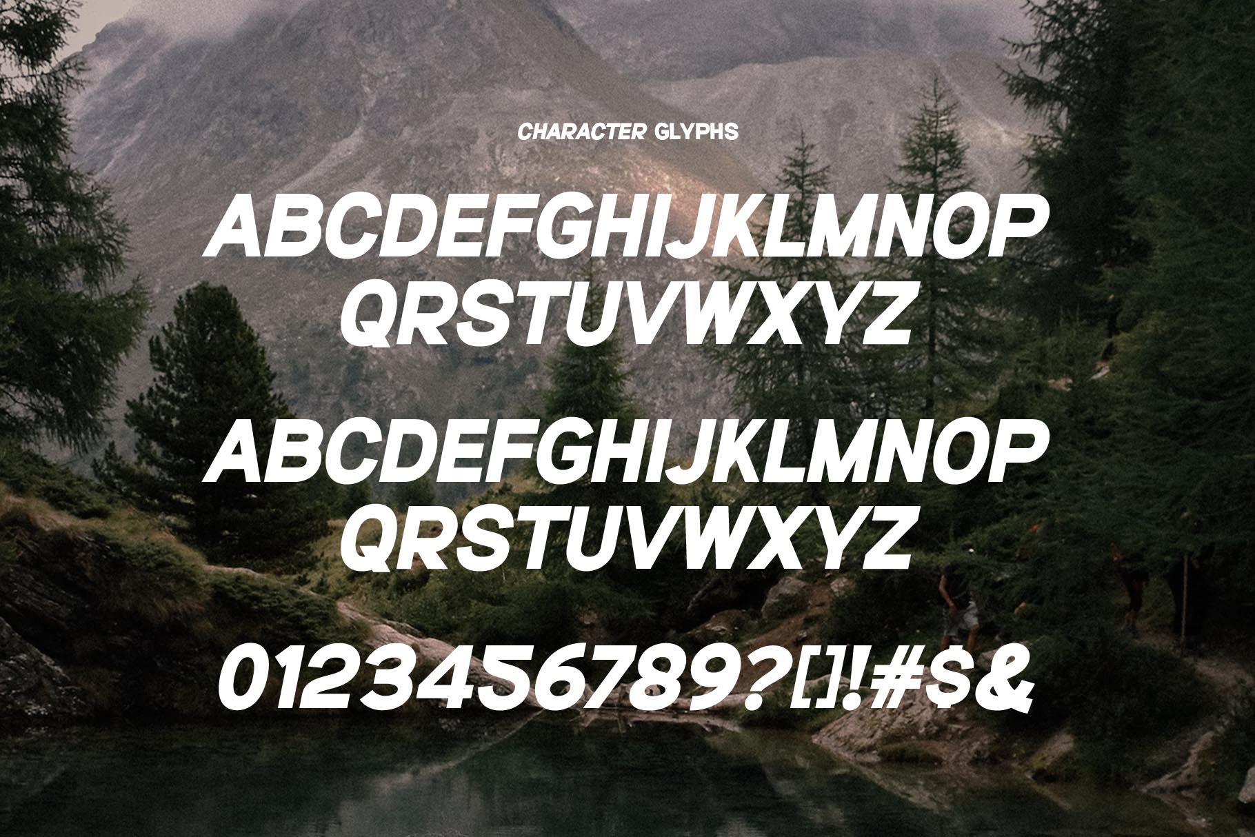 Glory Sans Serif Font by Graphicxell