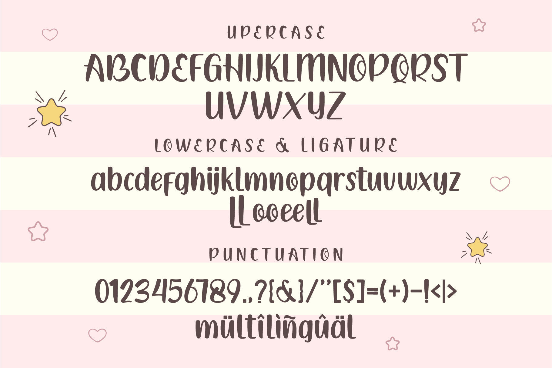 Baby Queen Display Font by Graphicxell