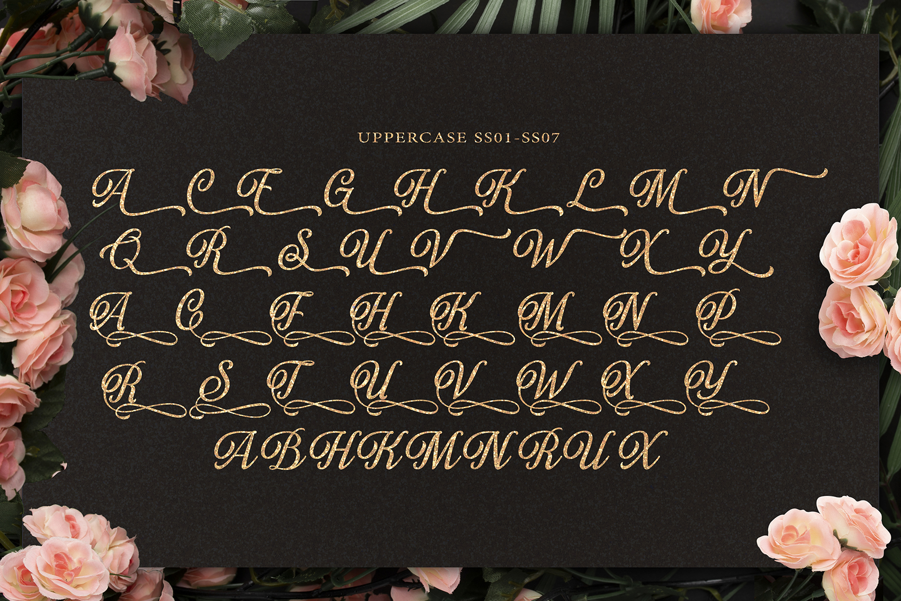 Numberlin Ordinary Script Font by Graphicxell