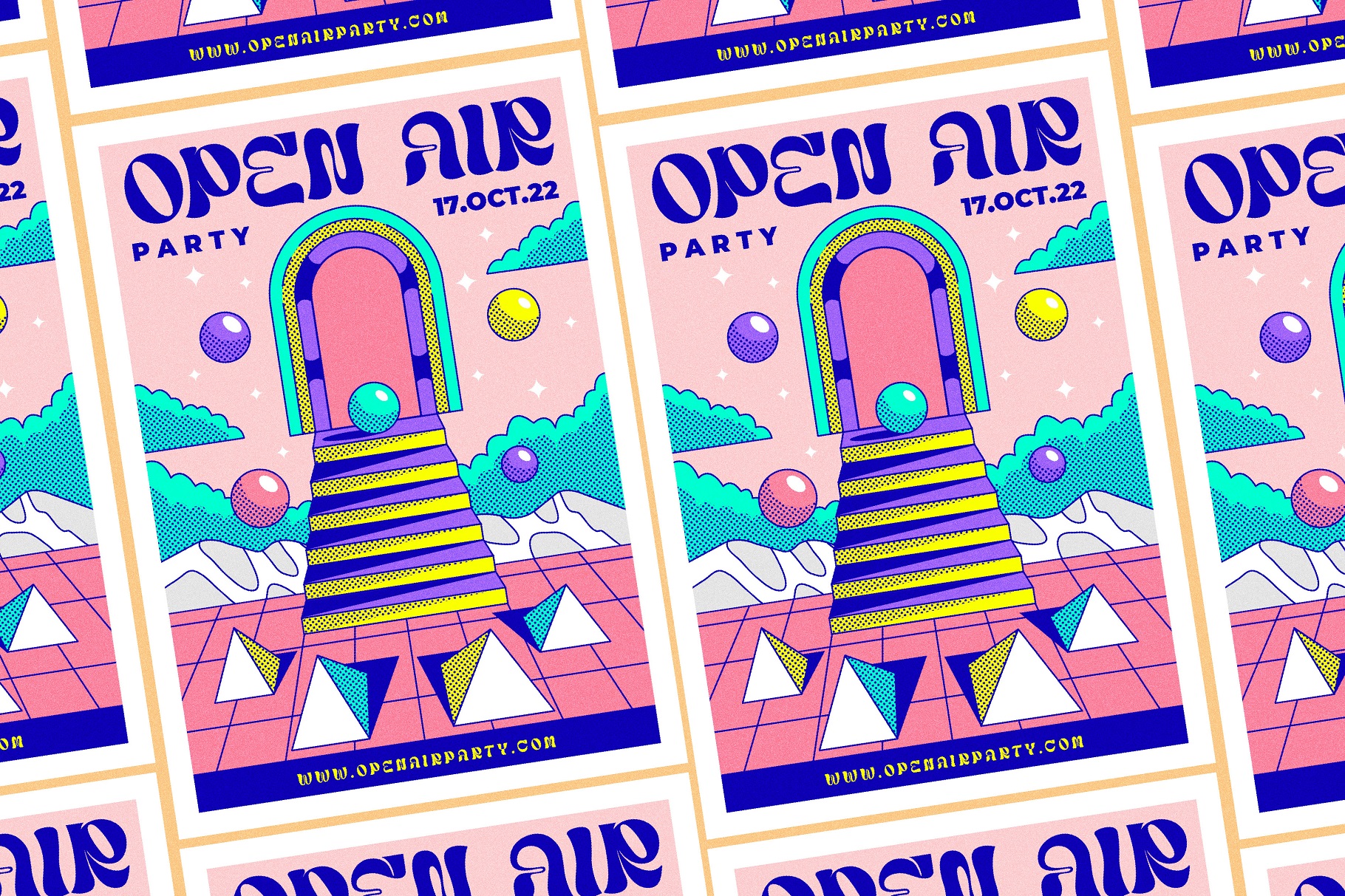 Chole Retro Display Font by Graphicxell