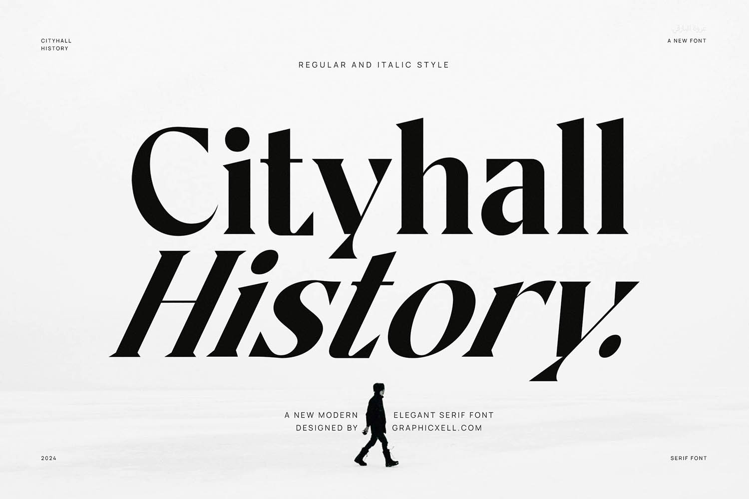 Cityhall History Familly Serif Font by Graphicxell
