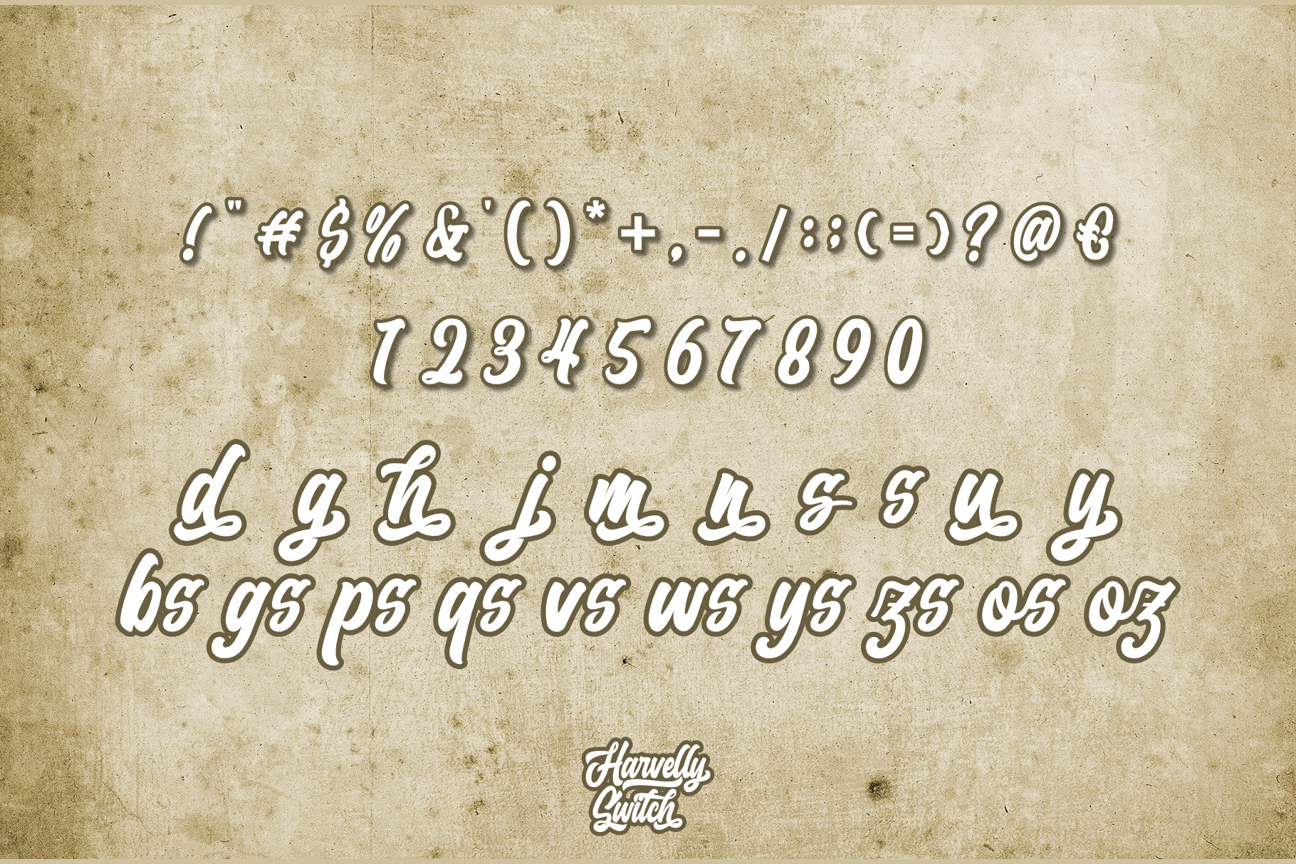 Haverlly Switch Script Font by Graphicxell