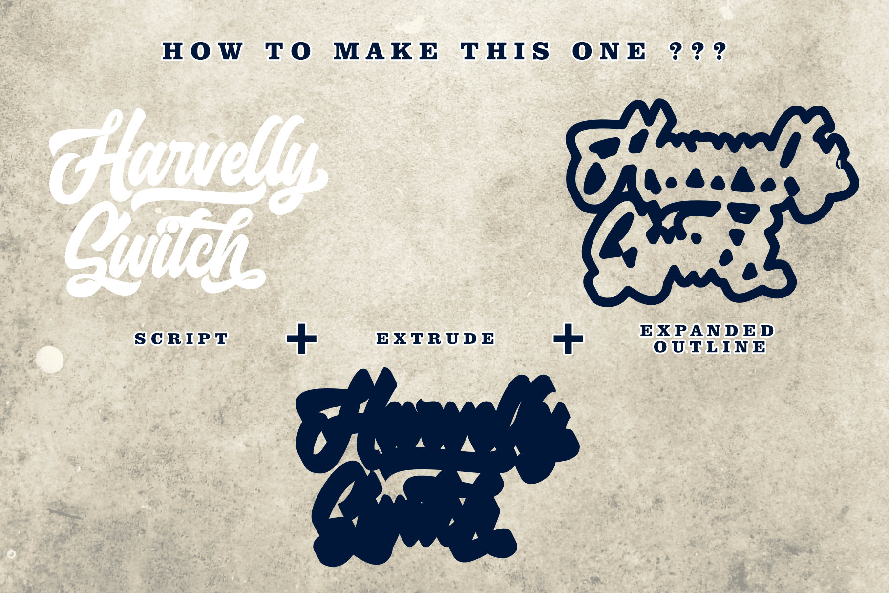 Haverlly Switch Script Font by Graphicxell