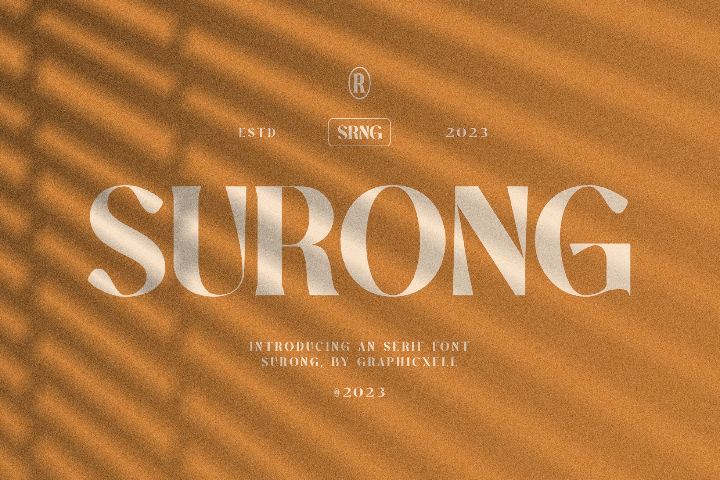 Surong Serif Font by Graphicxell