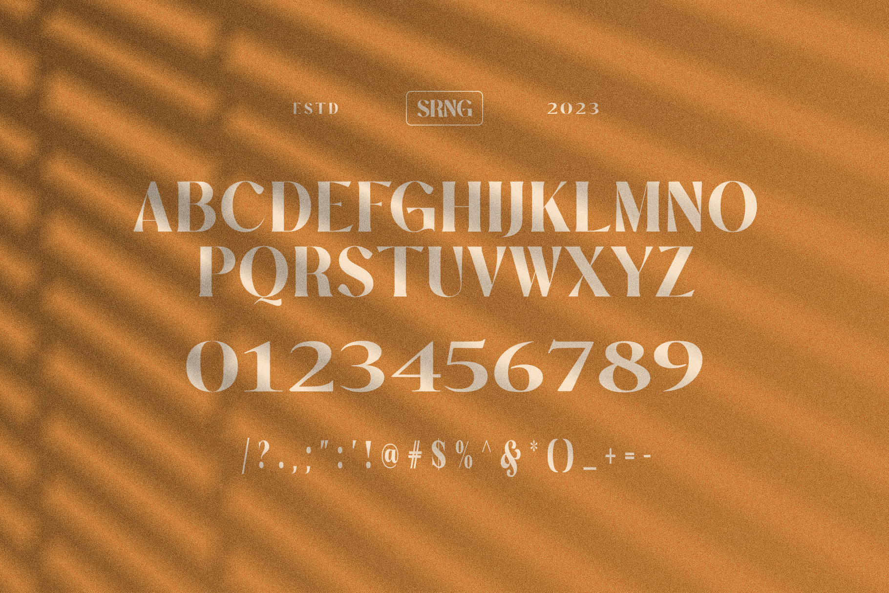 Surong Serif Font by Graphicxell