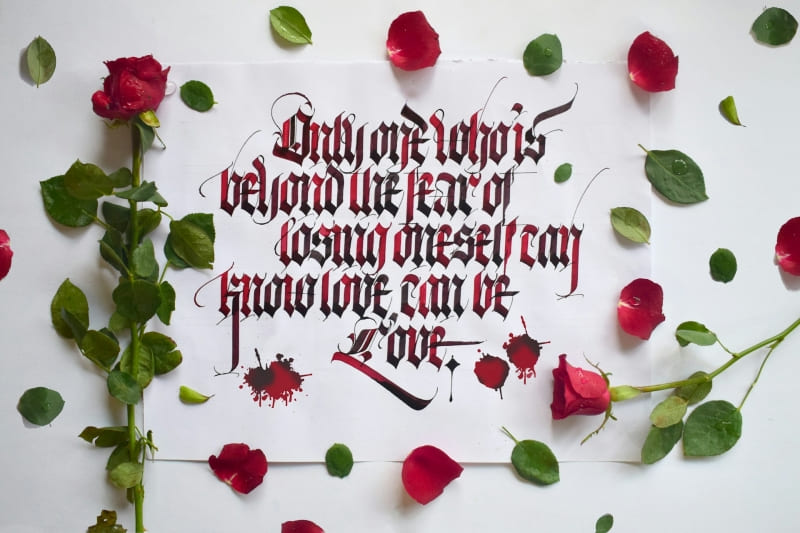 7 Floral Fonts for Coquette Design