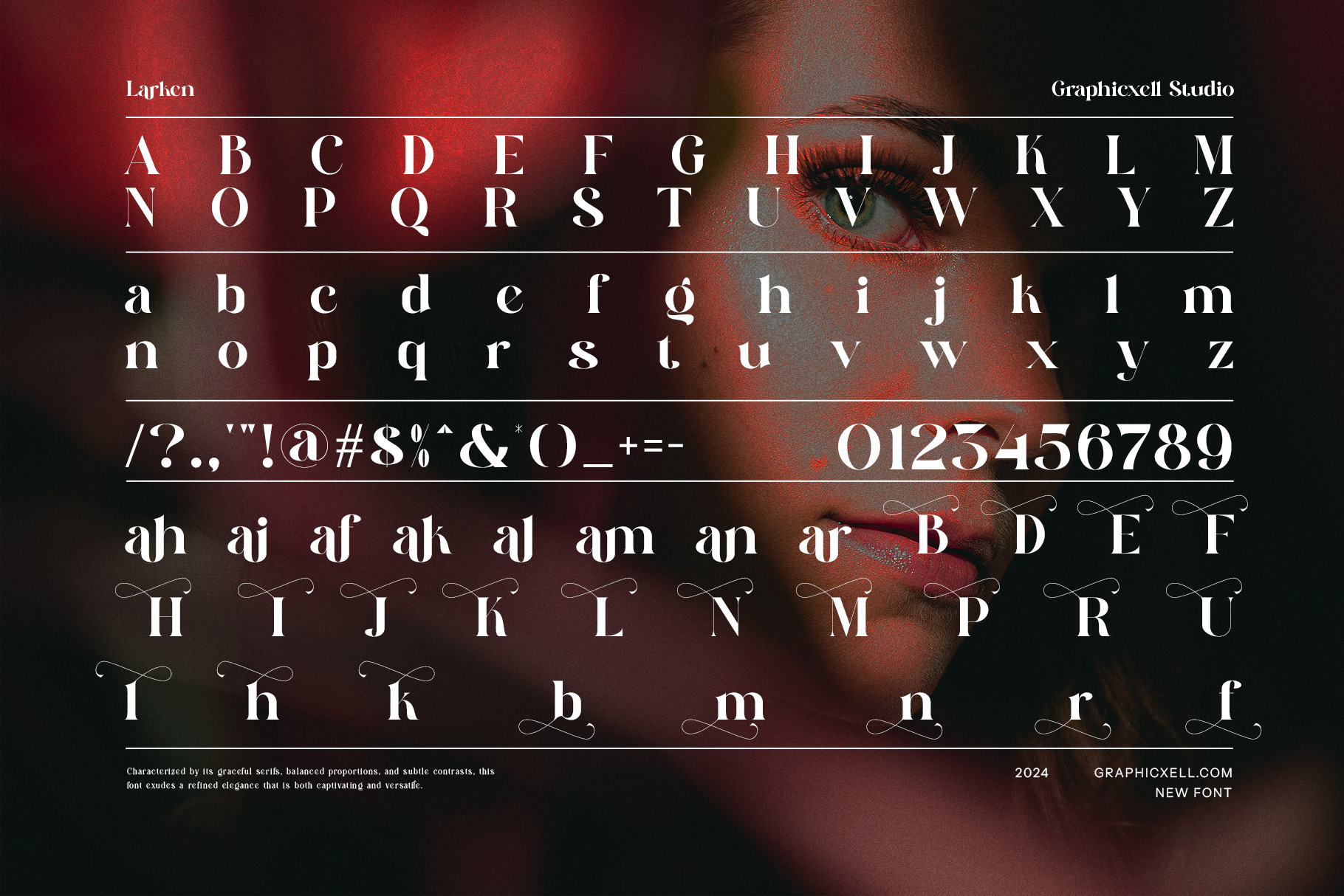 Larken Elegant Serif Font - By Graphicxell
