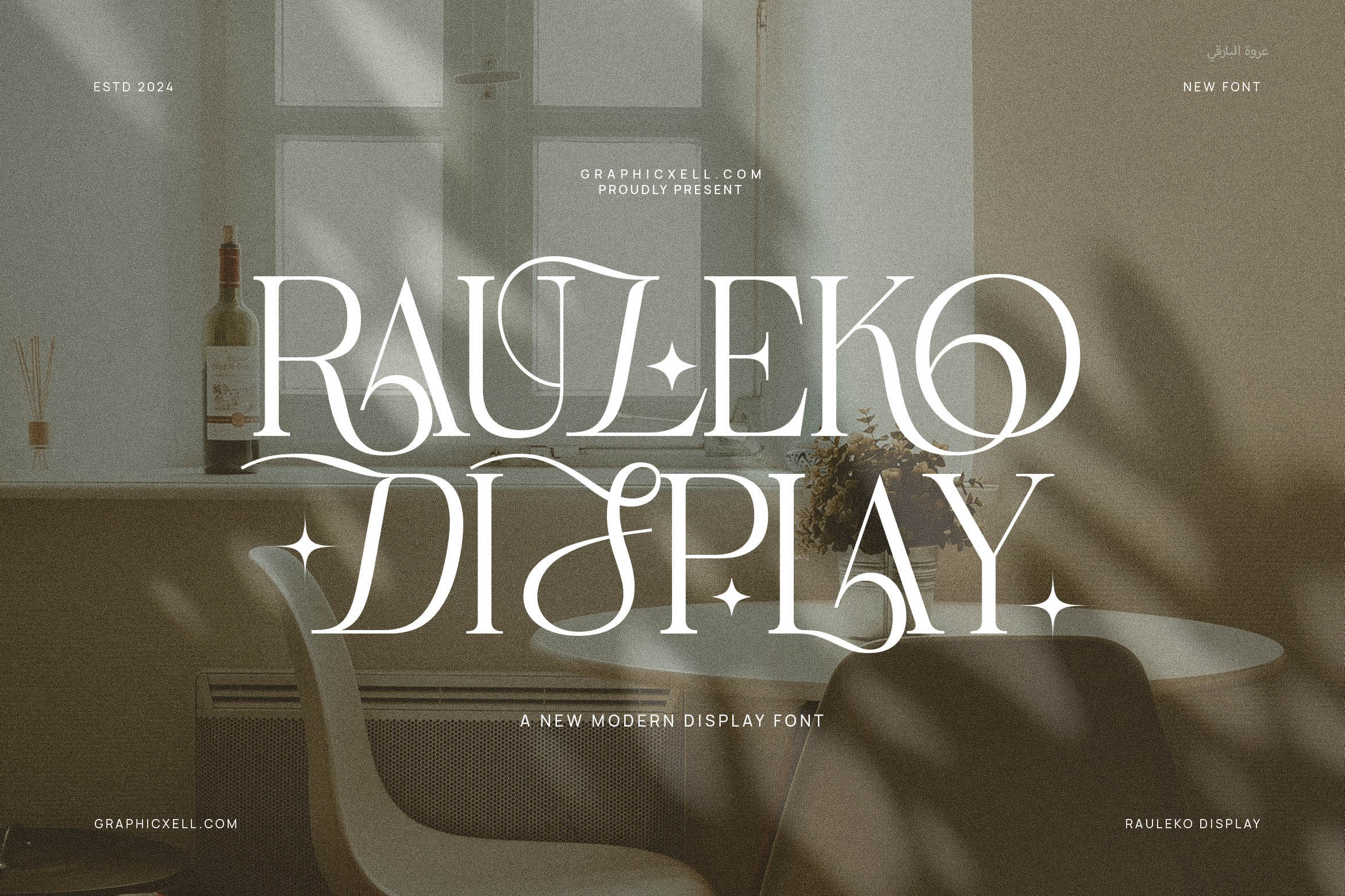 Rauleko Serif Font - By Graphicxell
