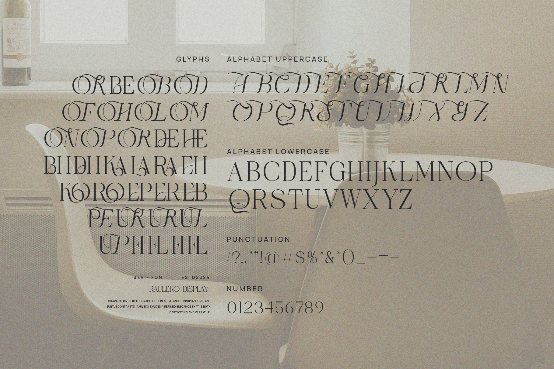 Rauleko Serif Font - By Graphicxell