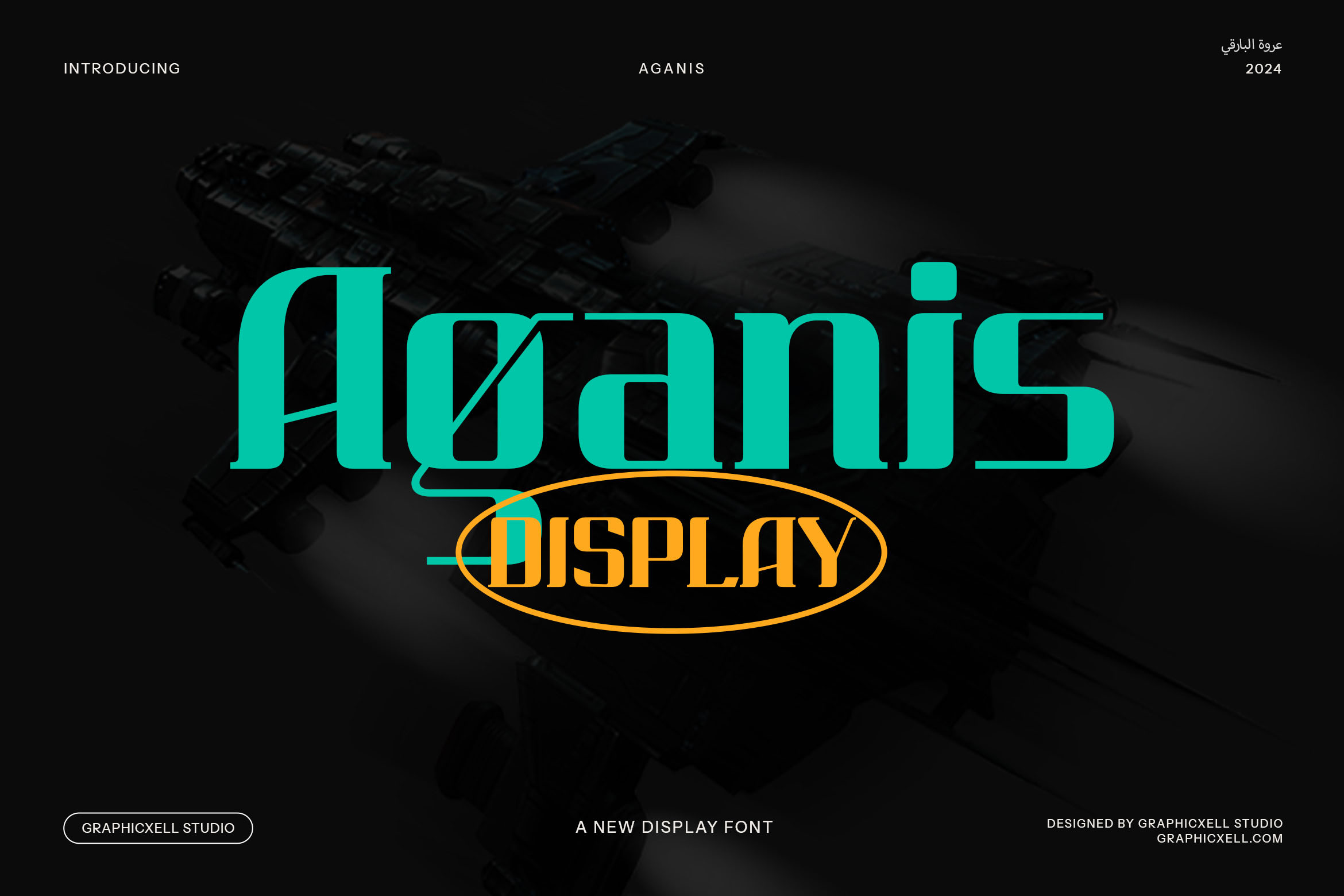 Aganis Display Font - By Graphicxell