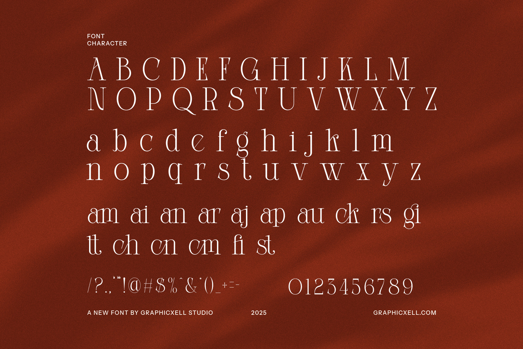 Gimick Elegant Serif Font - By Graphicxell