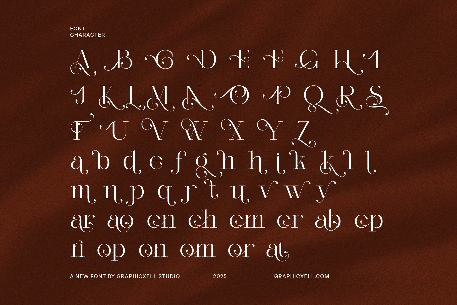 Jaguer Elegant Serif Font - By Graphicxell