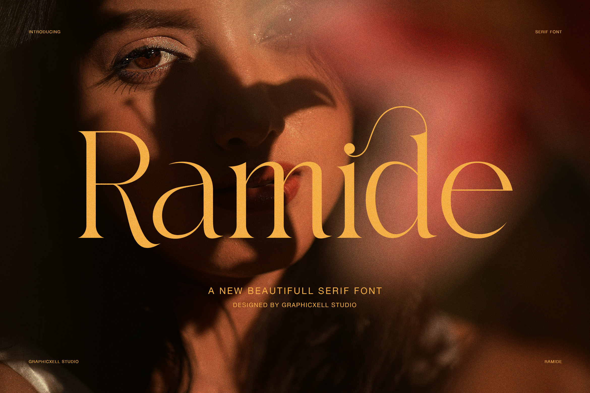 Ramide Elegant Serif Font By Graphicxell